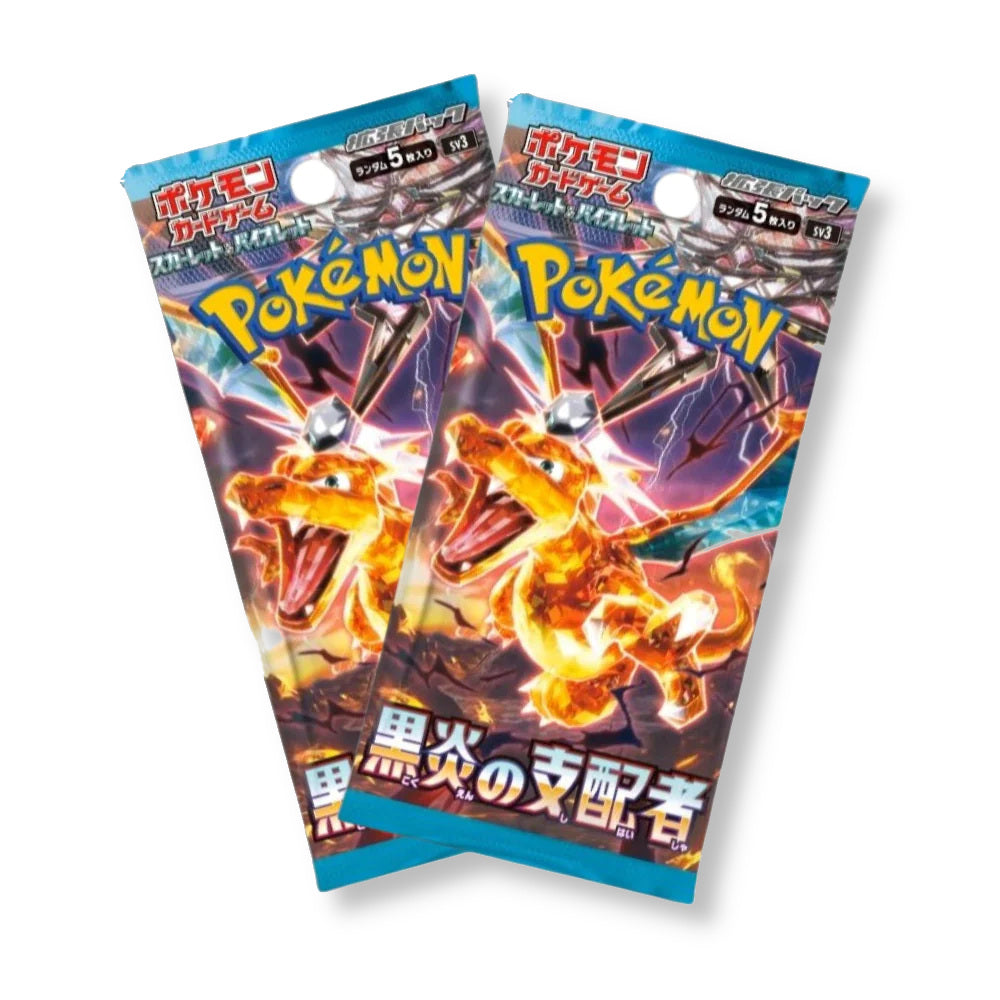 Black Flame Ruler Booster Pack (黒炎の支配者) [SV3] – Moxie Card Shop