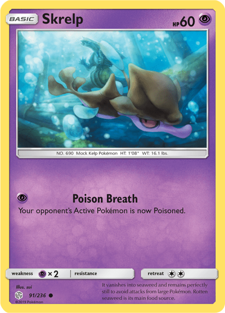 Skrelp Sword & Shield Promo Pokemon Card – Moxie Card Shop