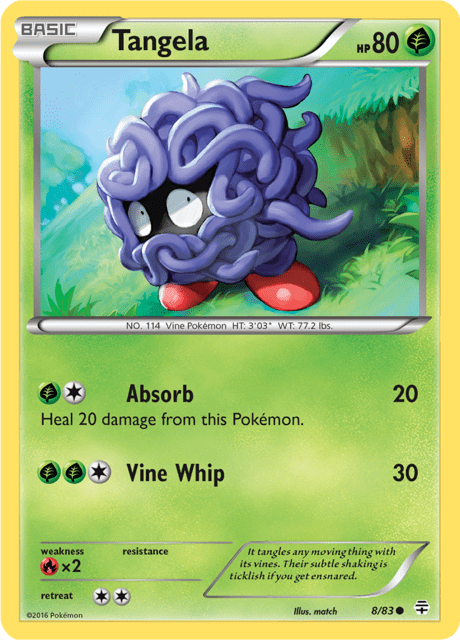 Tangela GENERATIONS Pokemon Card – Moxie Card Shop