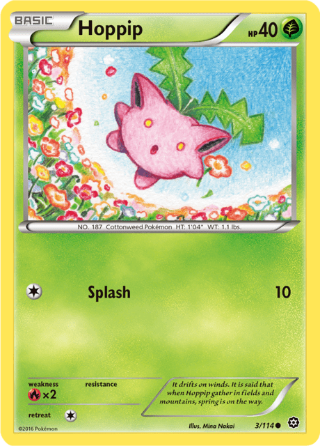 Hoppip XY STEAM SIEGE Pokemon Card – Moxie Card Shop